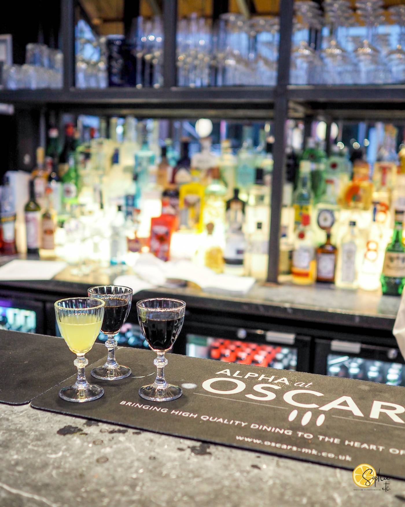Casual fine dining at Alpha at Oscars, The Hub MK - Sophie etc.®