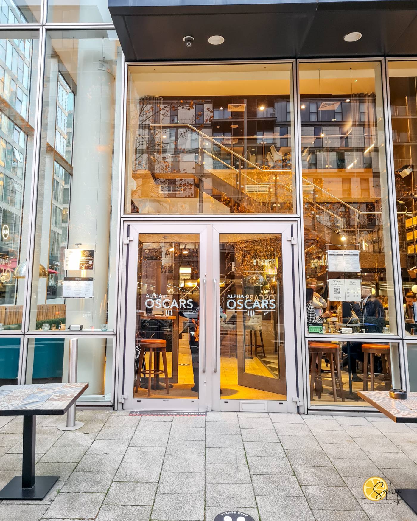 Casual fine dining at Alpha at Oscars, The Hub MK - Sophie etc.®